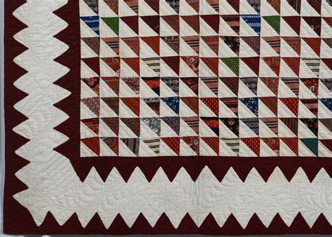 Thousand Pyramids Quilt At 1stdibs