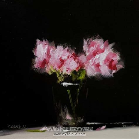 英国画家neil Carroll 油画花卉 百度网盘下载 1345p 不移之火资源网