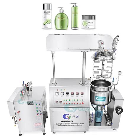 Cosmetic Food Emulsifier Machine Heating Lotion Mixing Machine Ointment