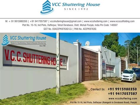 Slotted Angle Shuttering Plates Ppt