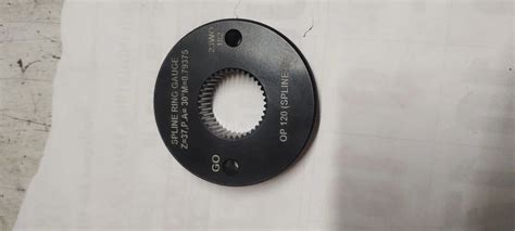Ss Involute Spline Ring Gauge Size 7mm Model Namenumber Vir At