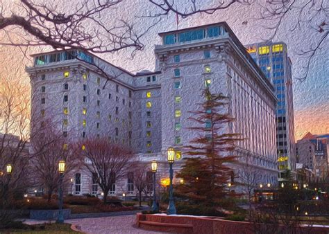 Joseph Smith Memorial Building At Temple Square Salt Lake City