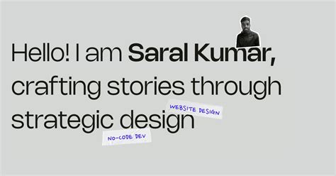Saral Kumar Portfolio