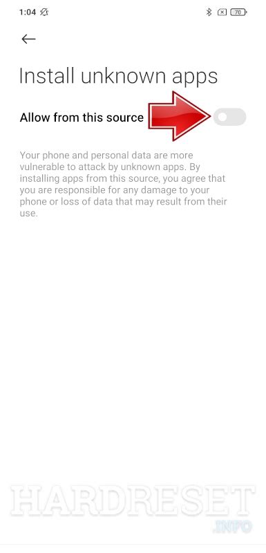 unknown sources redmi note 11 pro how to