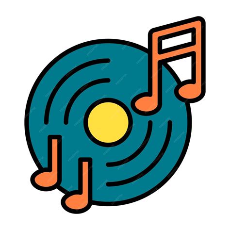 Premium Vector Vynil Flat Illustration