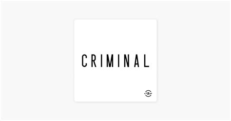 ‎criminal Phoebe Judge Me On Apple Podcasts