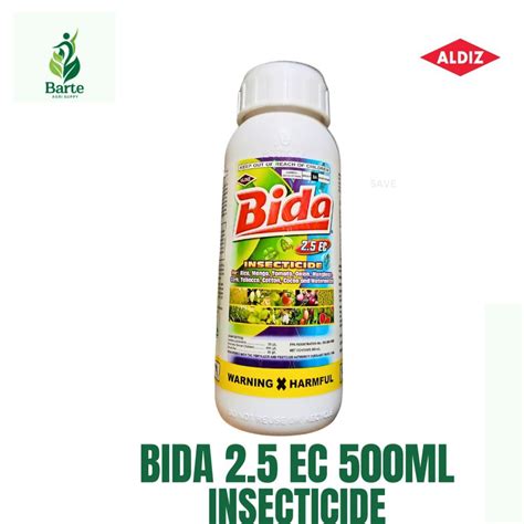 Bida 25 Ec 500ml Insecticide Shopee Philippines