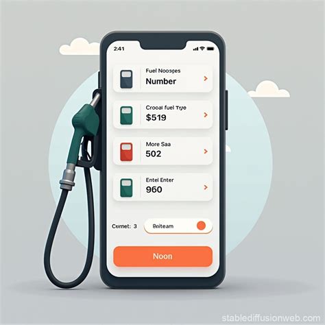 Ui Design For Gas Station Client Mini Program Stable Diffusion Online