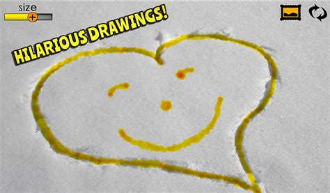 Pee In The Snow Drawing App Amazonアプリストアのアプリ