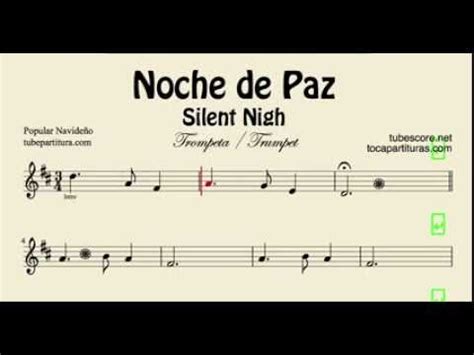 Silent Night Sheet Music For Trumpet And Flugelhorn Noche De Paz