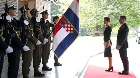 Today I Had The Honour Of Presenting My Credentials To President Zoran