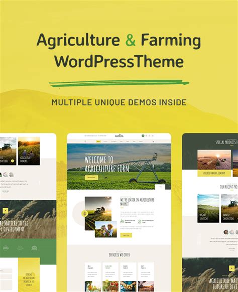 Agrikoleresponsive Wordpress Theme For Agri Thememetrix