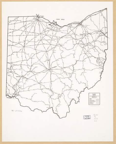 Rail Lines In Ohio Library Of Congress