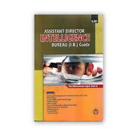 Assistant Director Intelligence Bureau Guide Ib By Rai M Iqbal