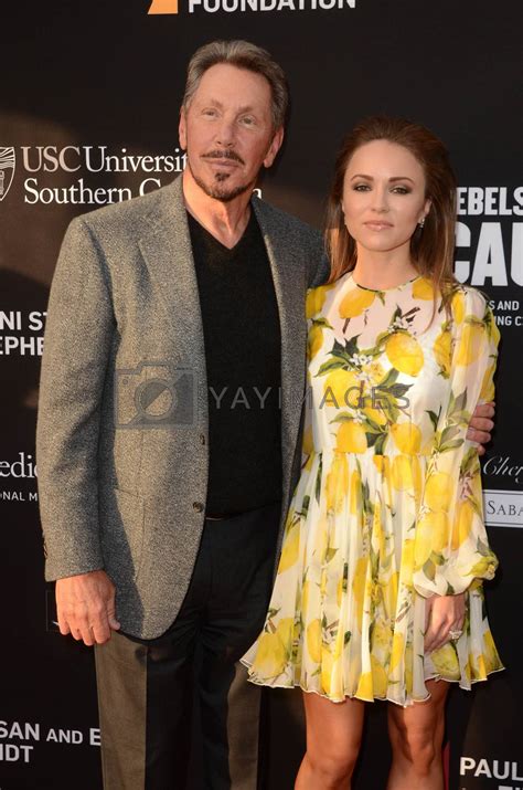 Larry Ellison Nikita Kahn At The Rebels With A Cause Gala Barker