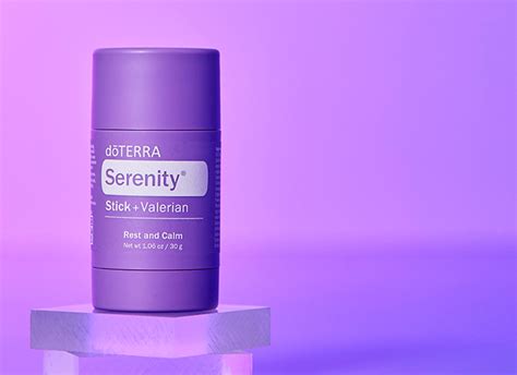 Doterra Serenity Stick Valerian Doterra Essential Oils