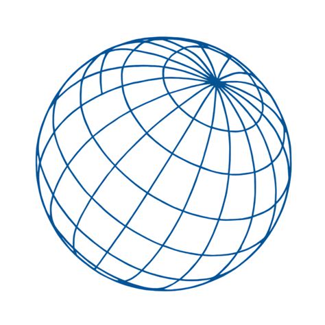 Wireframe Globe Icon 68542273 Png