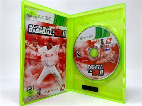 Xbox 360 Major League Baseball 2k11 Video Game Complete In Box 2k