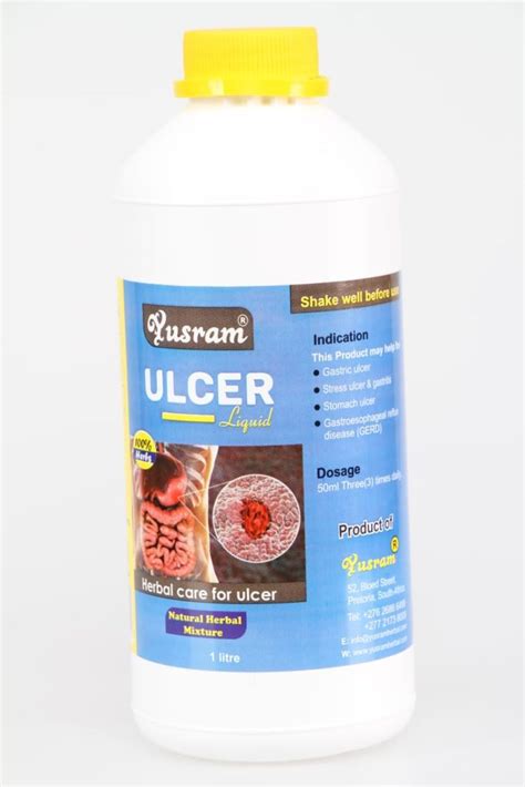 Yusram Ulcer Liquid Supplement Yusram Herbal