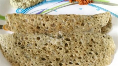 Kasuri Methi Ghavan कसुरी मेथी घावन Rice Flour Crepe With Dried