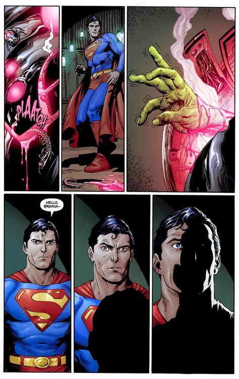 Superman Meets Brainiac Superman Brainiac 3 Rsuperman