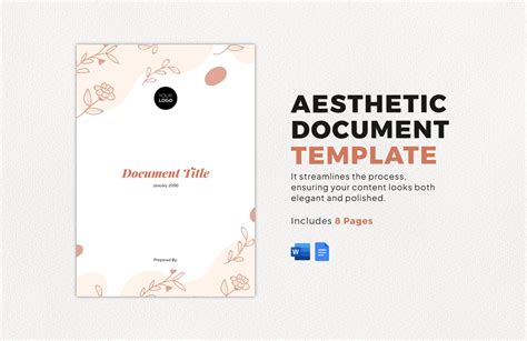 Aesthetic Document Template In Word Download