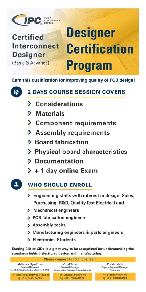 Ipc India On Linkedin Pcbdesign Certification Cid Pcblayout Pcbassembly Pcba