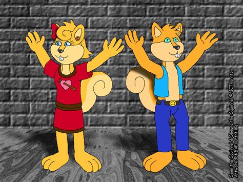 Sean And Shauna Squirrel By Kbafourthtime On Deviantart