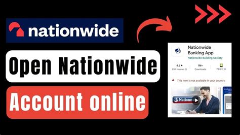 How To Open Nationwide Account Online Youtube