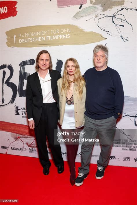Lars Eidinger Lilith Stangenberg And Matthias Glasner Attend The