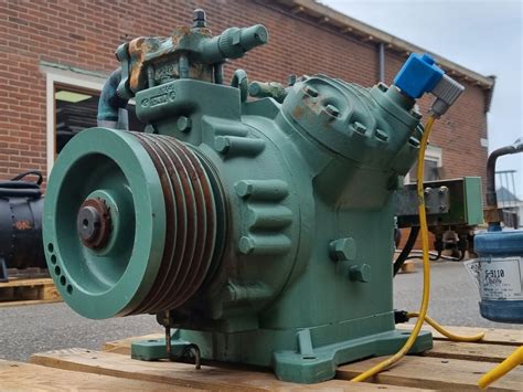Used Bitzer 4g2y Open Type Reciprocating Compressor Freon Hos Bv