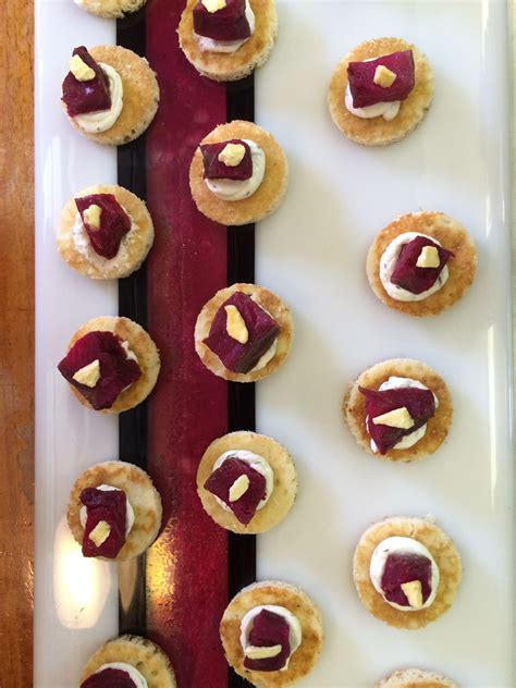 Beetroot Canape Beetroot Food Desserts