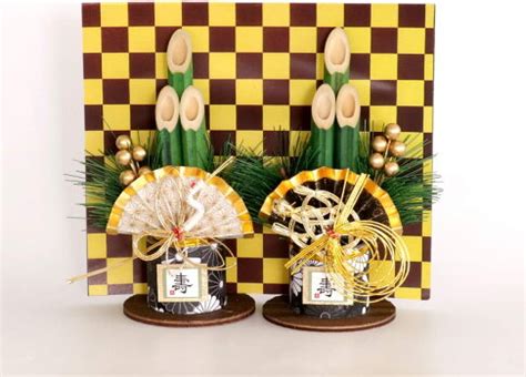 日本製 迷你門松 祈福門松 新年迎神門松 日式料理店擺設 新年門松 正月飾り 祝連繩飾 新年 春節裝飾 過年飾品 賀正【小福部屋】 小福