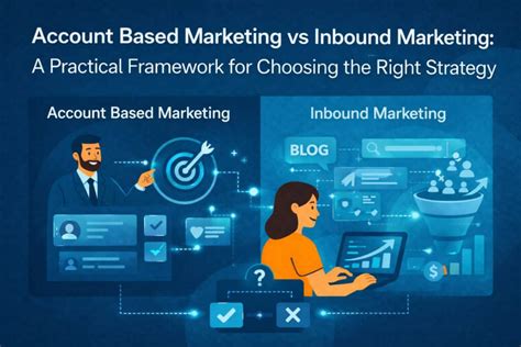Account Based Marketing Vs Inbound Marketing Framework