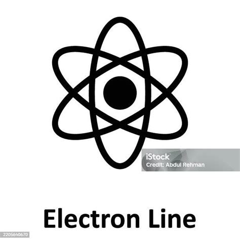 Electron Line Cute Playful Lottie Animation Stock Illustration