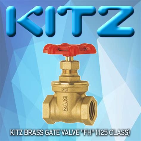 Kitz Brass Gate Valve Fh 125 Class Cementation Comforts