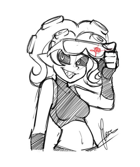 Sanitized Octoling By Fl0py4rt On Deviantart