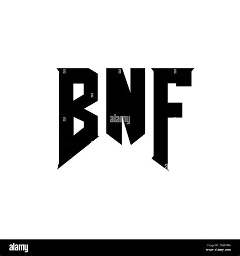 Bnf Letter Logo Design For Technology Company Bnf Logo Design Black And White Color Combination
