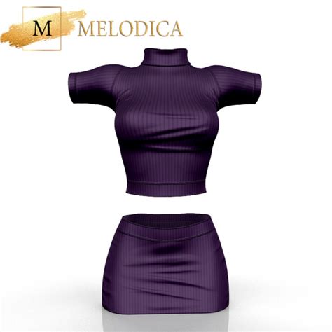 Second Life Marketplace Larax Claire Outfit Violet