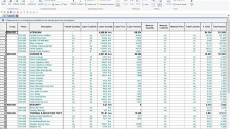 Sage Estimating Software Estimate Florida Consulting