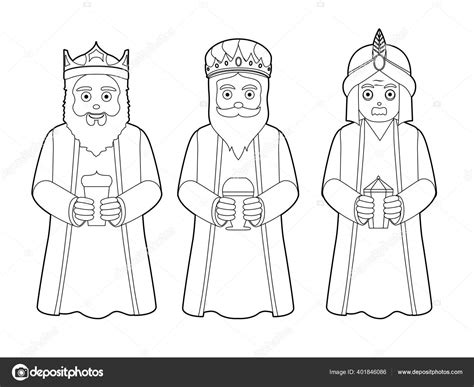 Wise Men Clipart Black And White