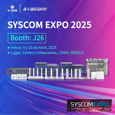Ya Estamos Listo Nuestro Stand De Expo Syscom 2025 Vsol Es