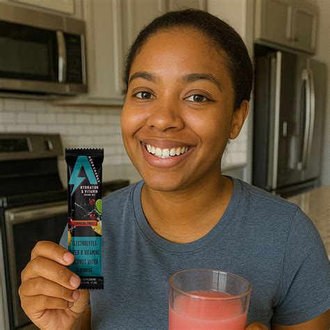 Sample Of Aqua Charge Energy And Hydration Drink Mix Grab The Gold