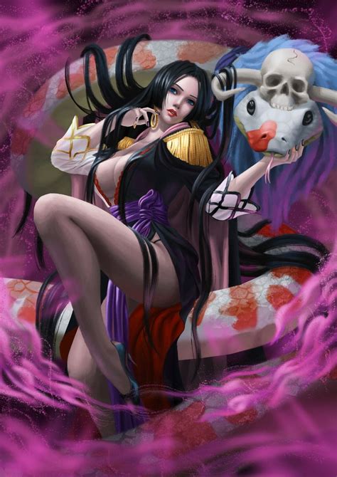 Boa Hancock Fanart Helga Le On Artstation At Artstation