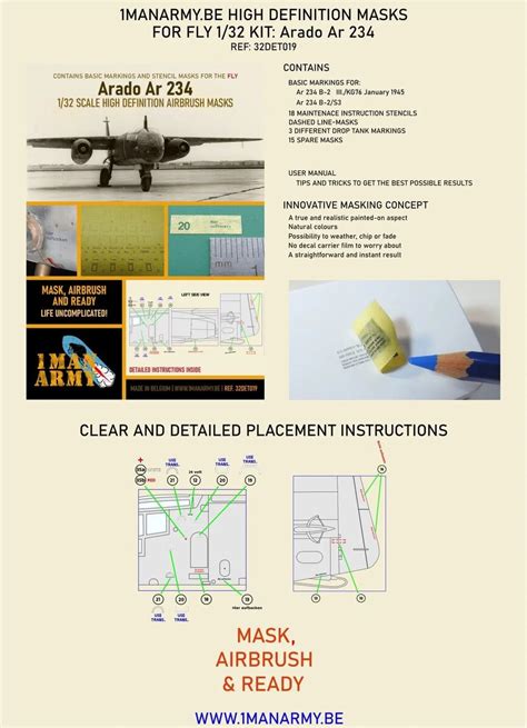 Arado Ar 234 1 Man Army 32det019