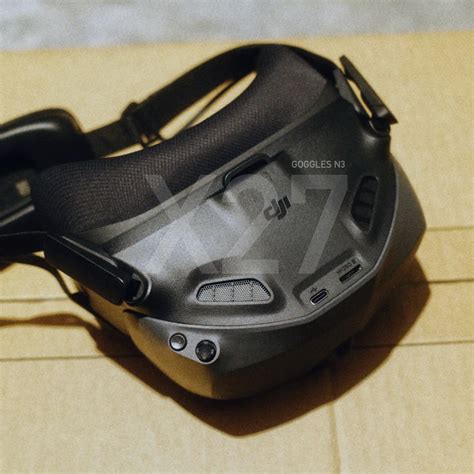 Goggles N3 Image Of New Dji Fpv Headset Leaks With Spec Downgrades