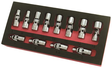 12pc 1 4 Drive Flex Socket Set 6 Point Metric Astro Pneumatic Tools