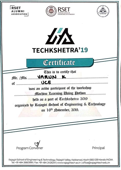 Varun K On Linkedin I Have Successfully Completed Workshop Machine