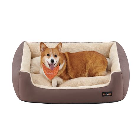 Feandrea Cama Para Perros Sofá Cama Para Mascotas Alfombra Extraíble