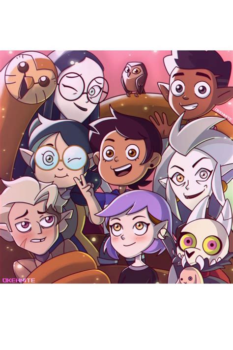 The Gang The Owl House Owl House Owl House Cartoon